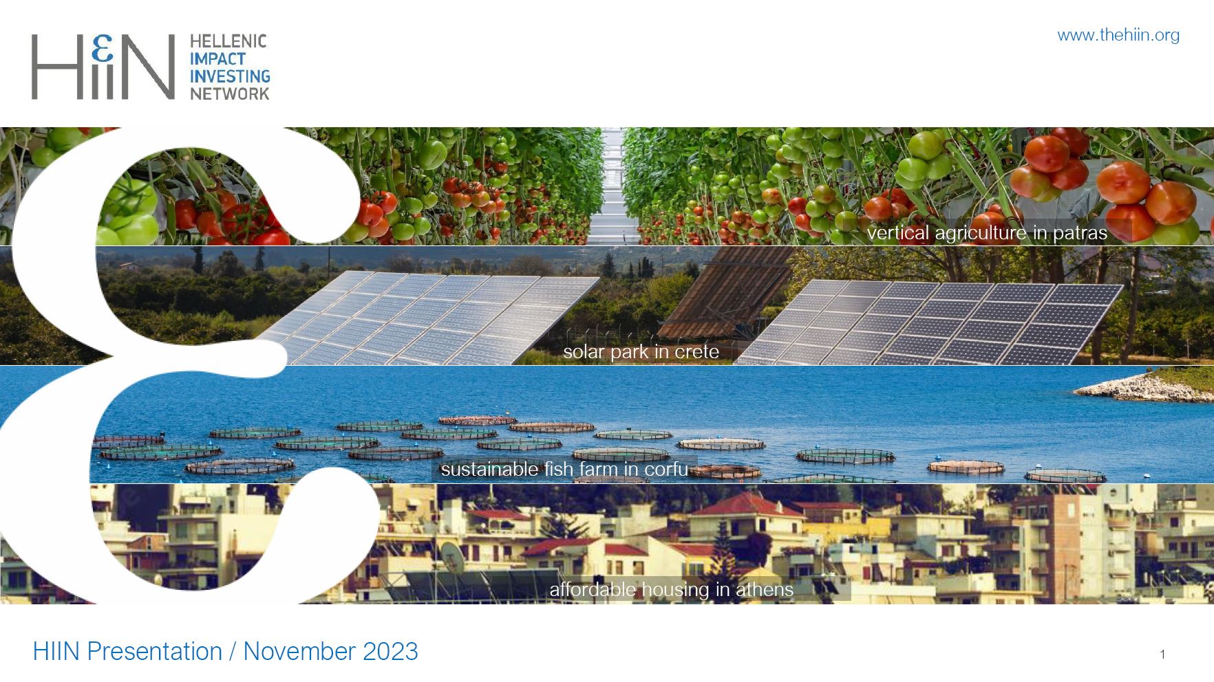 The HIIN presentation - HIIN